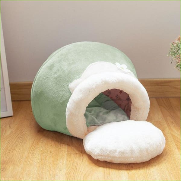 Lit pour chat en forme de grotte |PEPERE SHOP